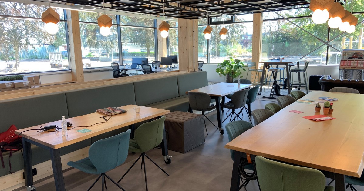 Onze eerste werkdag in HoutWerk